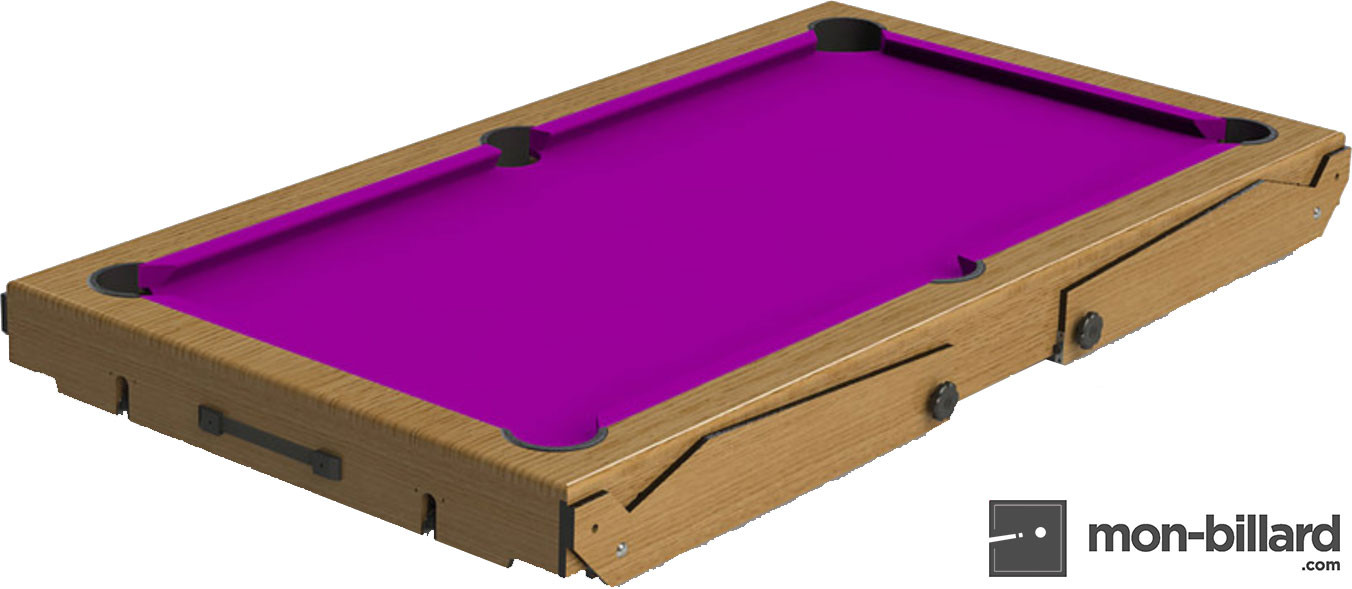 Billard Pliable BCE Razor, un modèle pliant pour gagner de la place